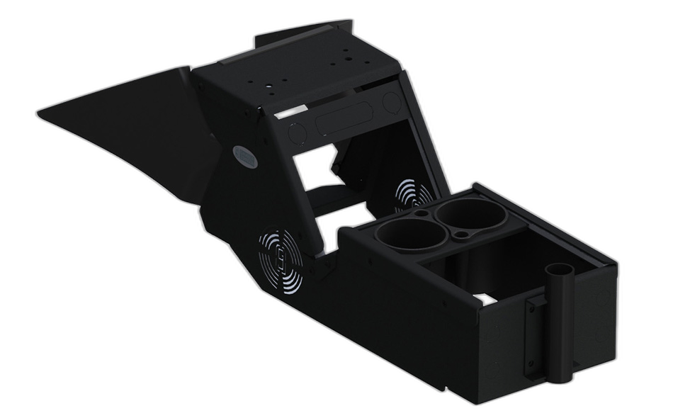 2021+ Dodge Charger Console Box (Short 10.5″) Kit with Cup Holder and ...